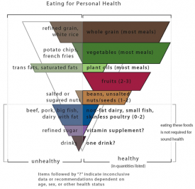 US Food Pyramids Compared - Graphic Sociology
