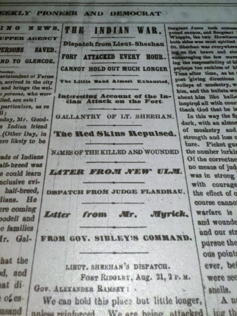 From the “Sioux Massacres” to the “Dakota Genocide” (1862-2015): A New ...