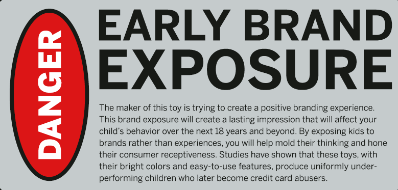 Alternative Toy Safety Warning Labels - Sociological Images