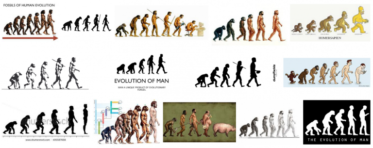 Racialized Representations of Evolution - Sociological Images